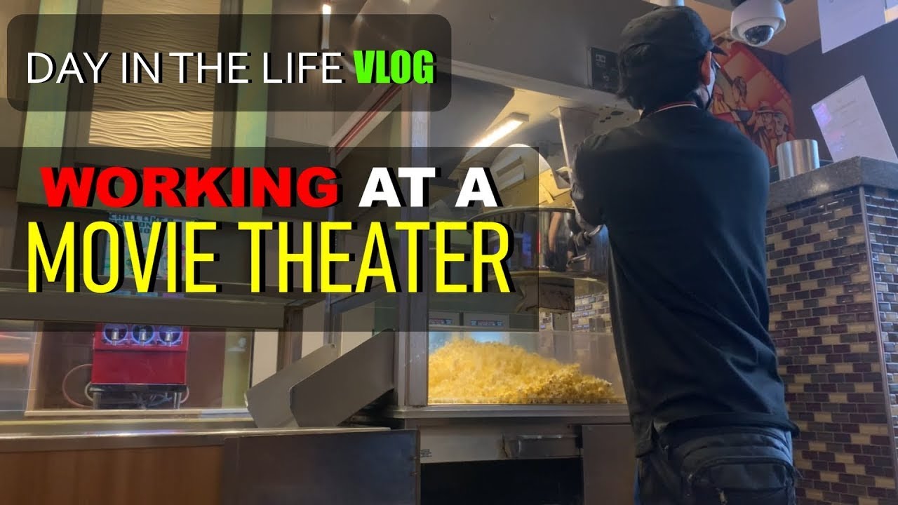 Working at a Movie Theater | Day in the Life Vlog (2024) - YouTube