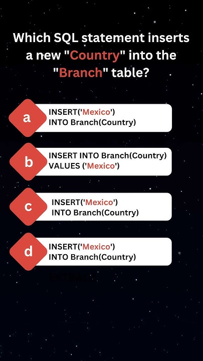 SQL to Insert New Column Value #learnsql #sql #sqlquiz - YouTube