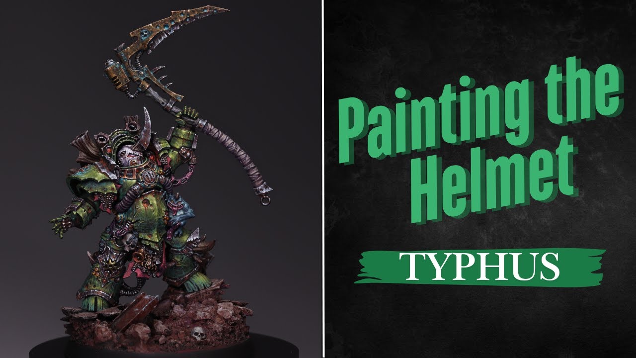How to Paint the Helmet on Typhus - YouTube