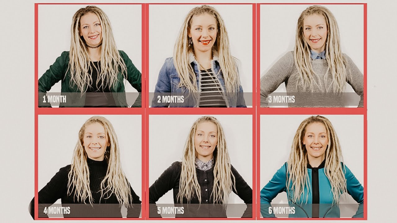 MY DREADS | TIMELINE | 6 MONTHS - YouTube