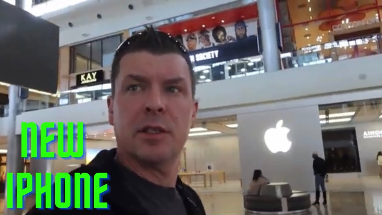 Grumpy guy gets a new iPhone - YouTube