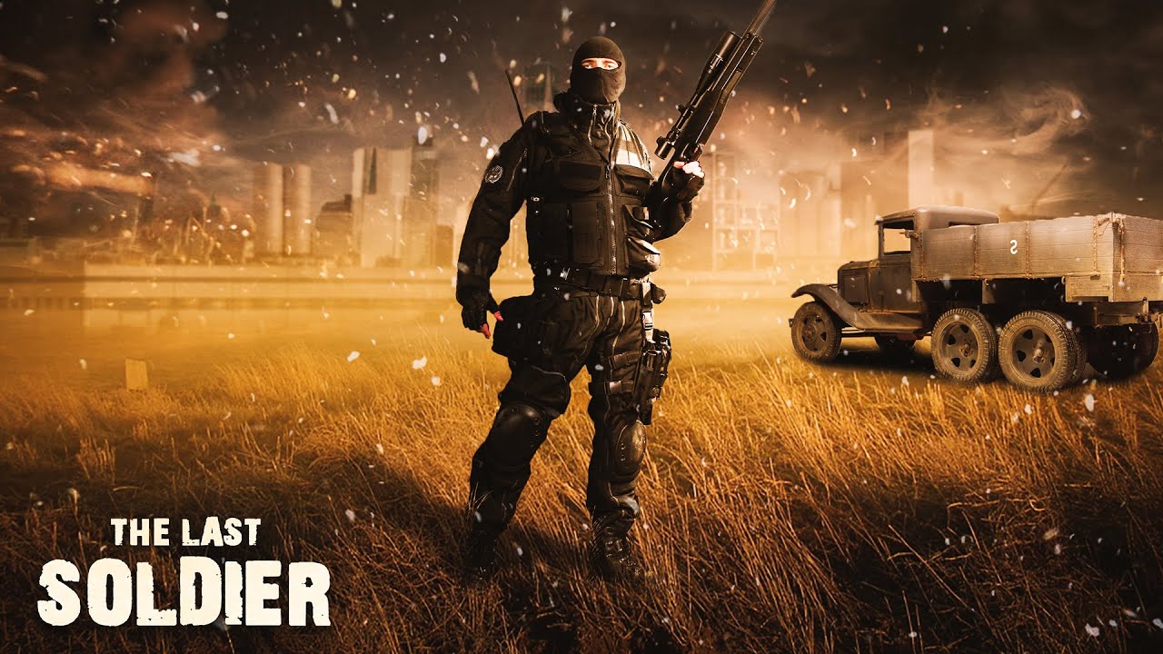 Photoshop CC Tutorial The Soldier on duty Photo manipulation - YouTube