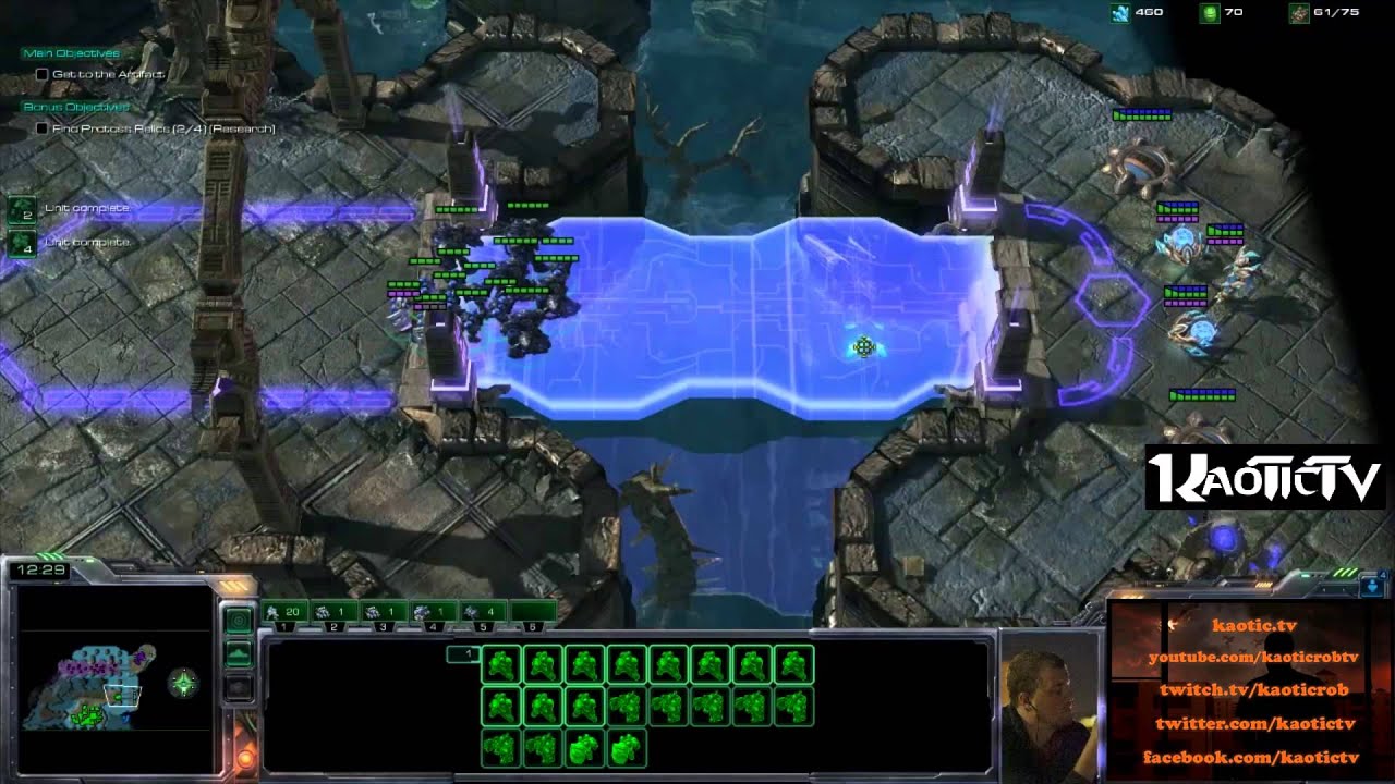 SC2 - WoL Brutal Campaign - Mission 4 - Smash and Grab - YouTube