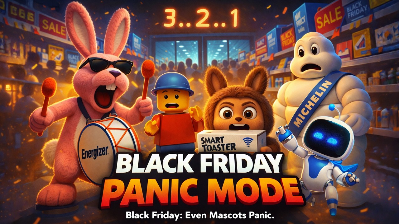Mascots Freak Out Before 12 AM - Black Friday Trauma🔥 - YouTube