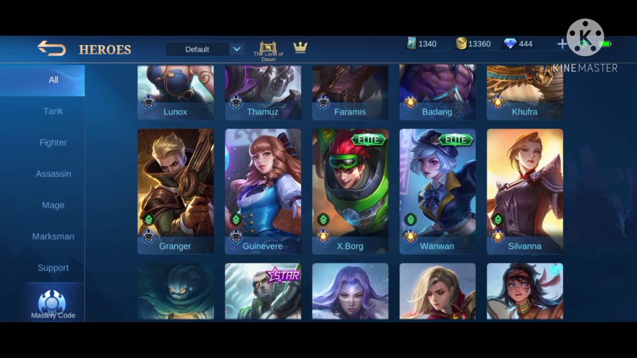 My Xborg Skin Collection #MobileLegendBangBang - YouTube