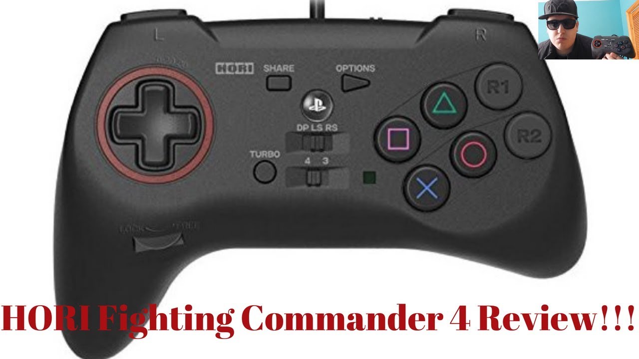 HORI Fighting Commander 4 Controller for Playstation 4/3 Review ...