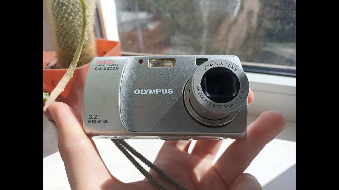 💥Camera Olympus Camedia C-310 Silver Zoom 3.2MP digital vintage compact ...