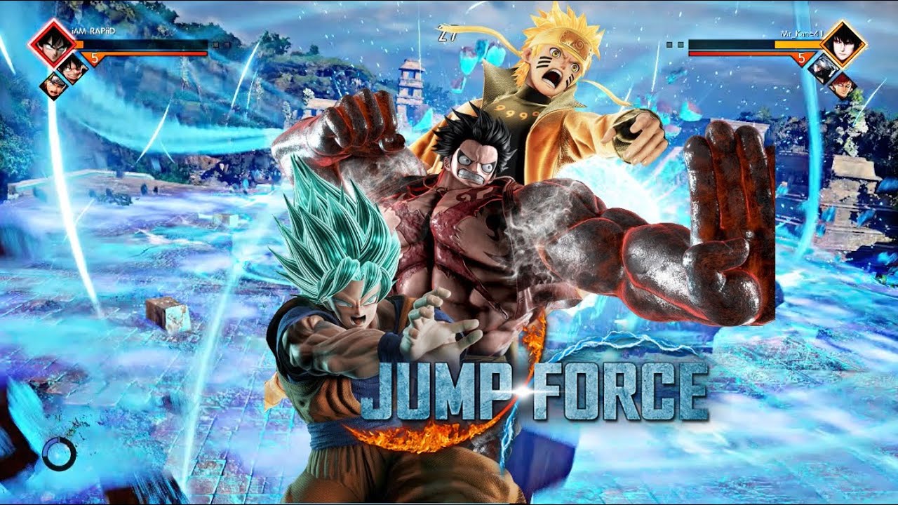 Shonen Jump Big Three Joins Forces!! Jump Force Big 3 Gameplay | Online ...
