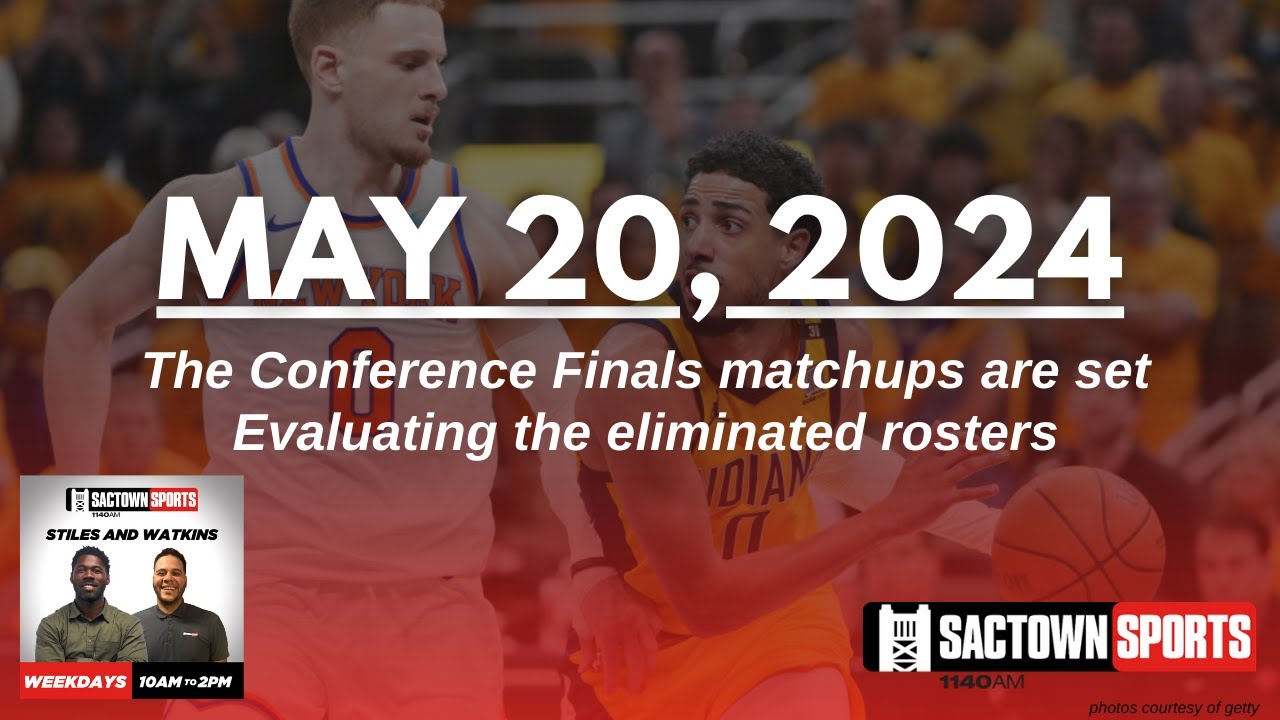 The defending champs have been eliminated -- 5/20/24 - Stiles and ...