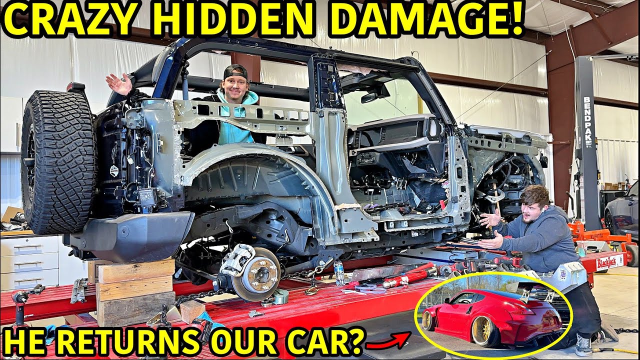 Rebuilding A Wrecked 2021 Ford Bronco Part 5!!! - YouTube