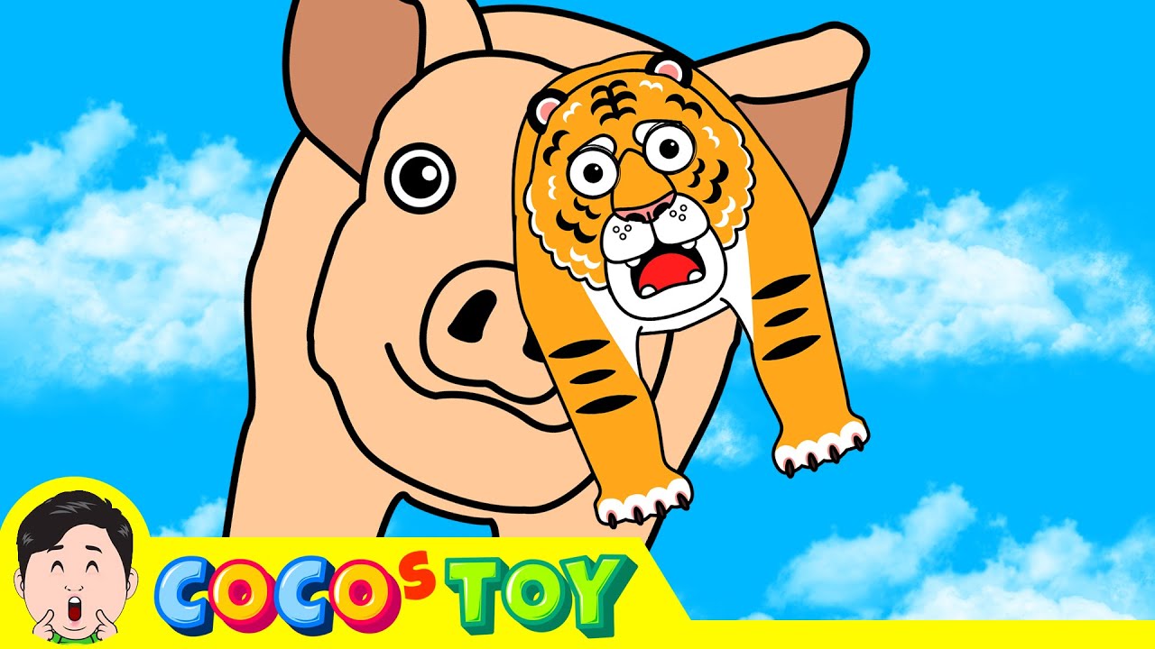 Twisted fate of farm animals｜animals name, Cartoon for children ...