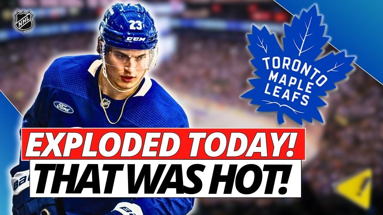 SHAKE THE WEB! OFFICIAL NOTE! TORONTO MAPLE LEAFS NEWS NOW! NHL NEWS ...