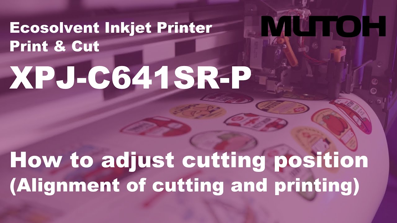 How to adjust cutting position - YouTube