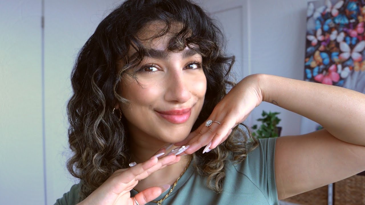 ASMR • affirmations that will make YOU feel good today (with face ...