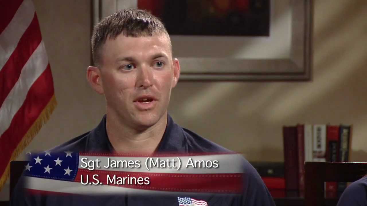 Sgt James "Matt" Amos - YouTube