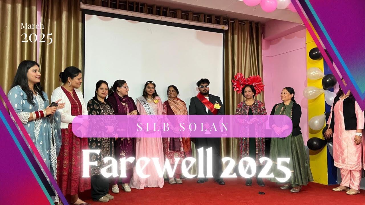 Farewell Bsc.Biotech | SILB,Solan📍 - YouTube