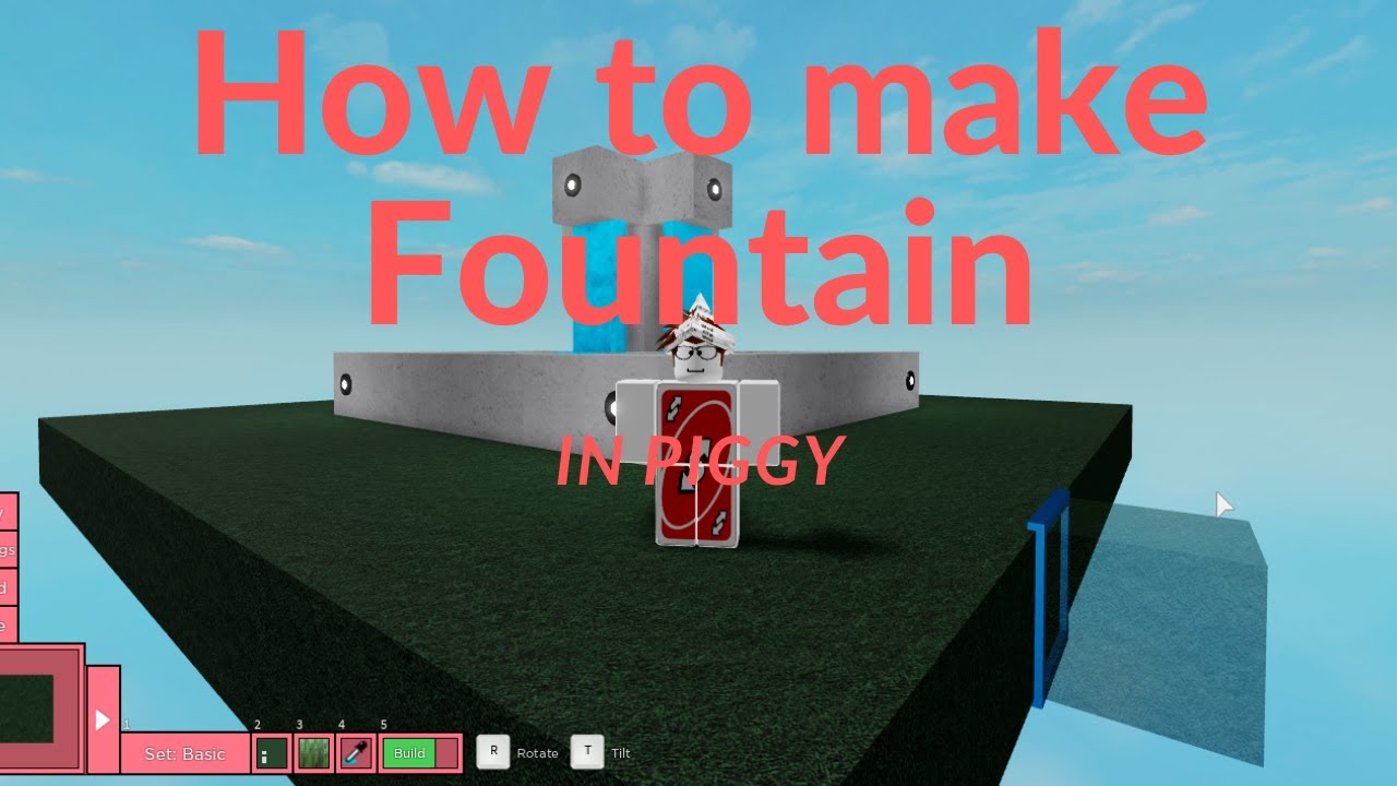 Roblox Piggy - Tutorial How to make Fountain - YouTube