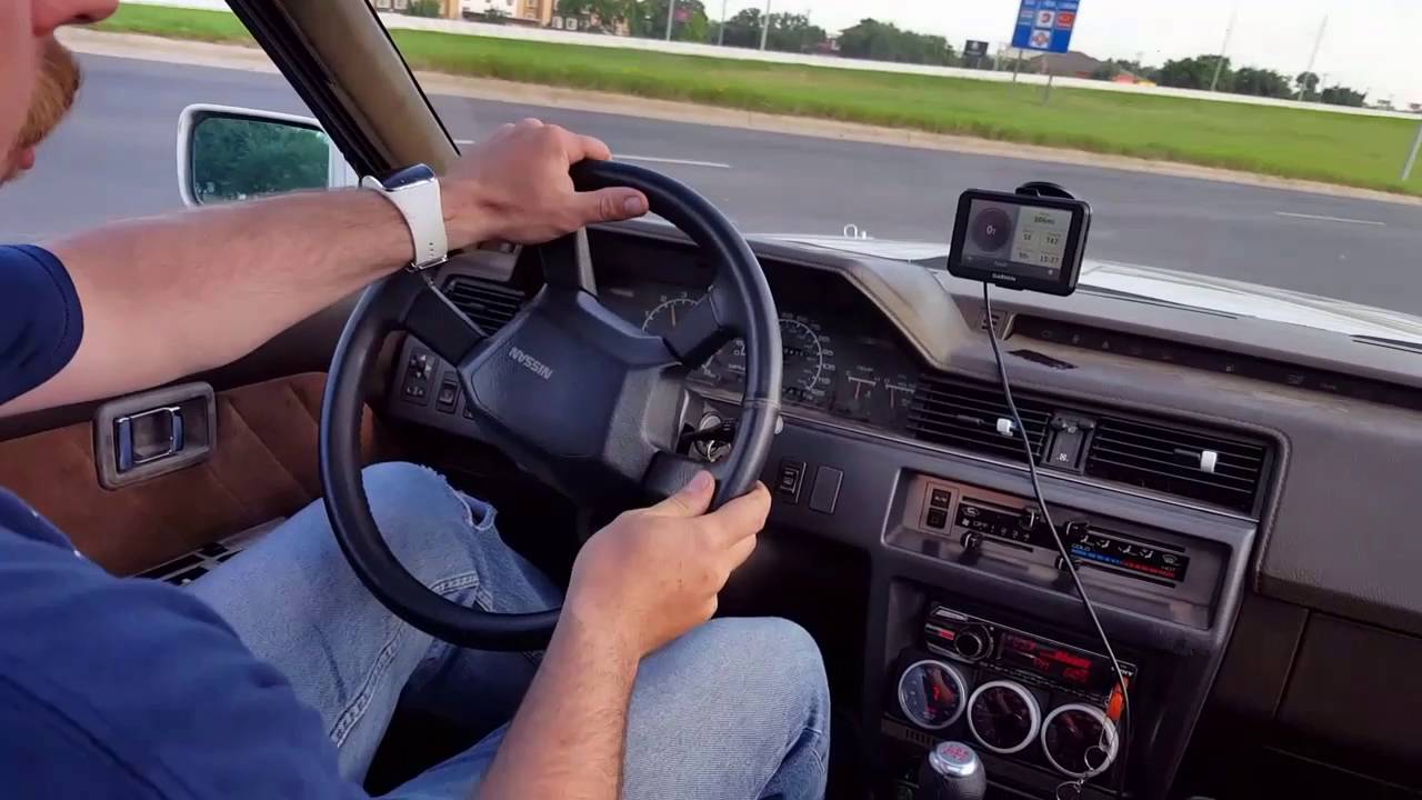 88 maxima turbo 10psi - YouTube