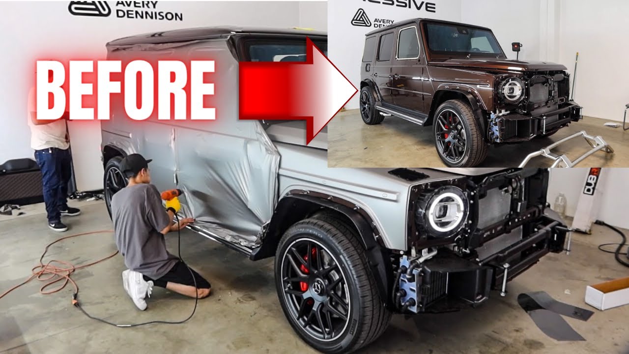 THE HARDEST VEHICLE I'VE WRAPPED!! (SO MANY PIECES..) - YouTube