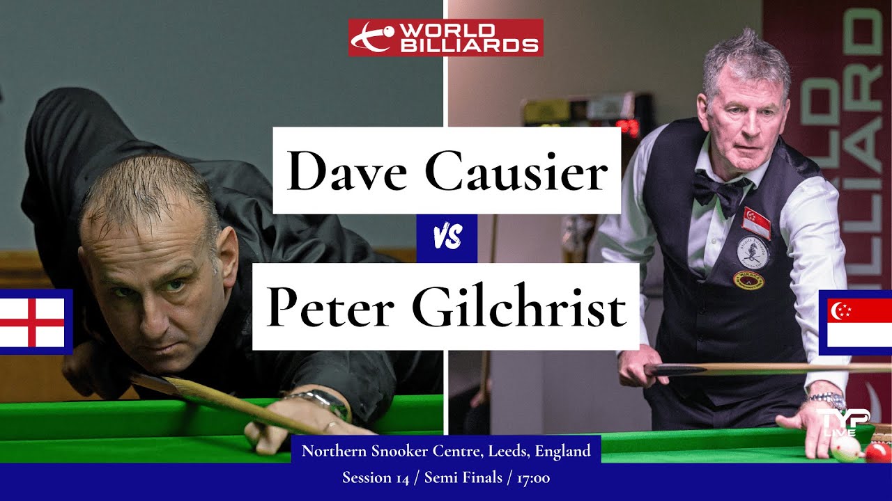 Dave Causier v Peter Gilchrist | Semi Final | 2025 Jim Williamson Open ...