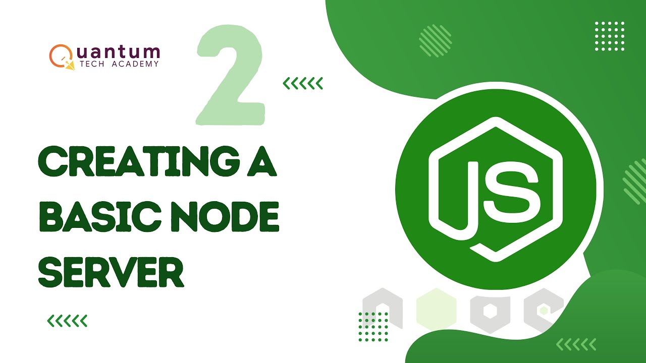 2. Creating a basic node server | Understanding the core concepts behind a server - YouTube