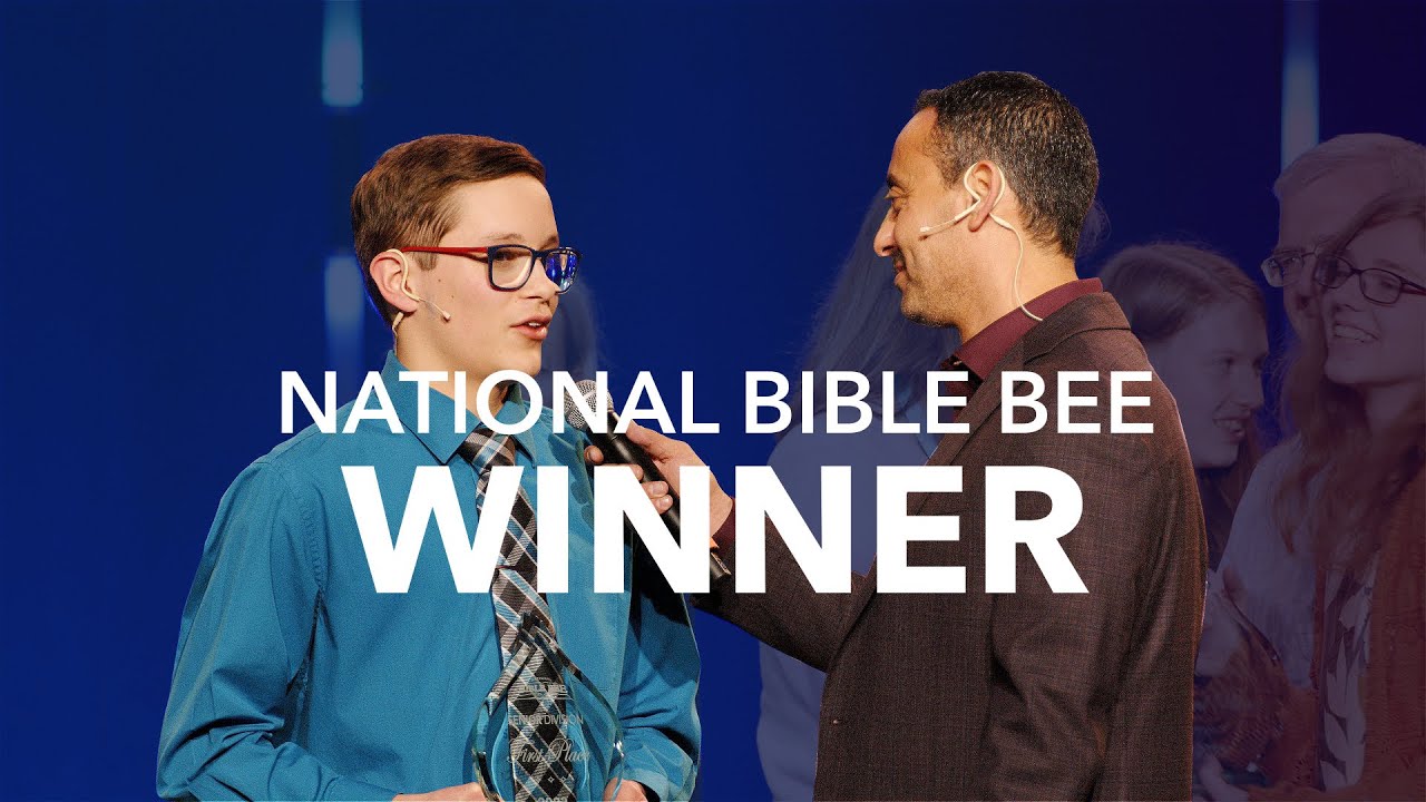 Caleb Urdaneta Wins National Bible Bee - YouTube