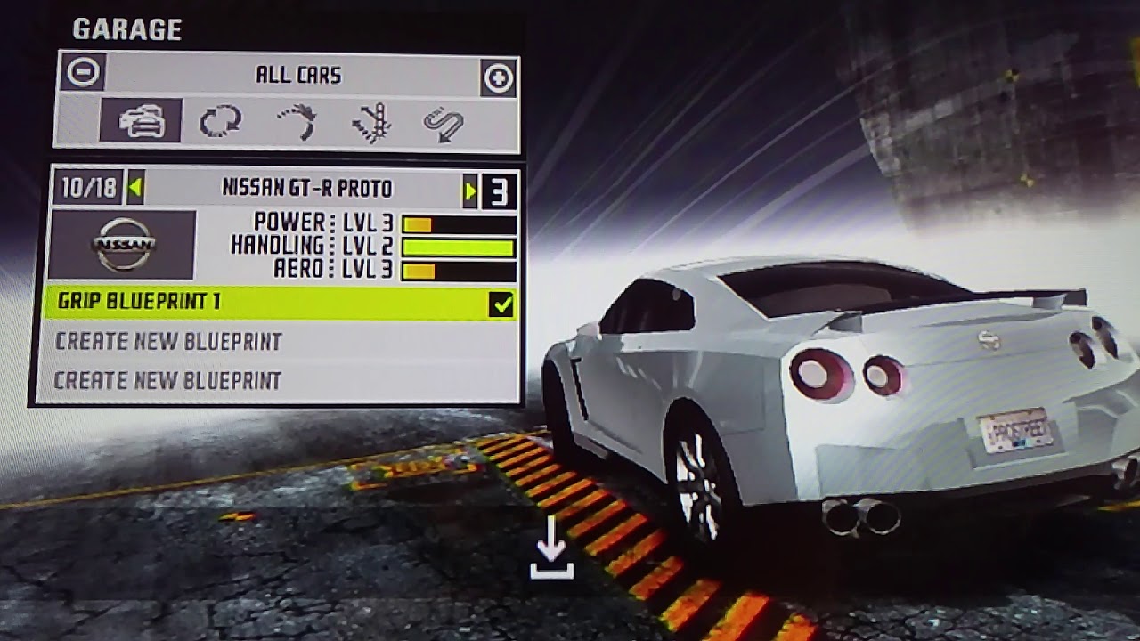 Nissan GT-R prototype,NFS pro street - YouTube