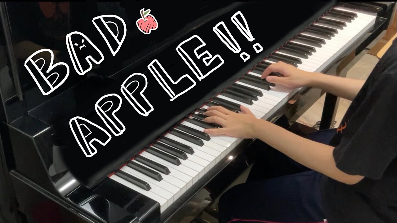 Bad Apple!! - Touhou (Piano Arrangement) - YouTube