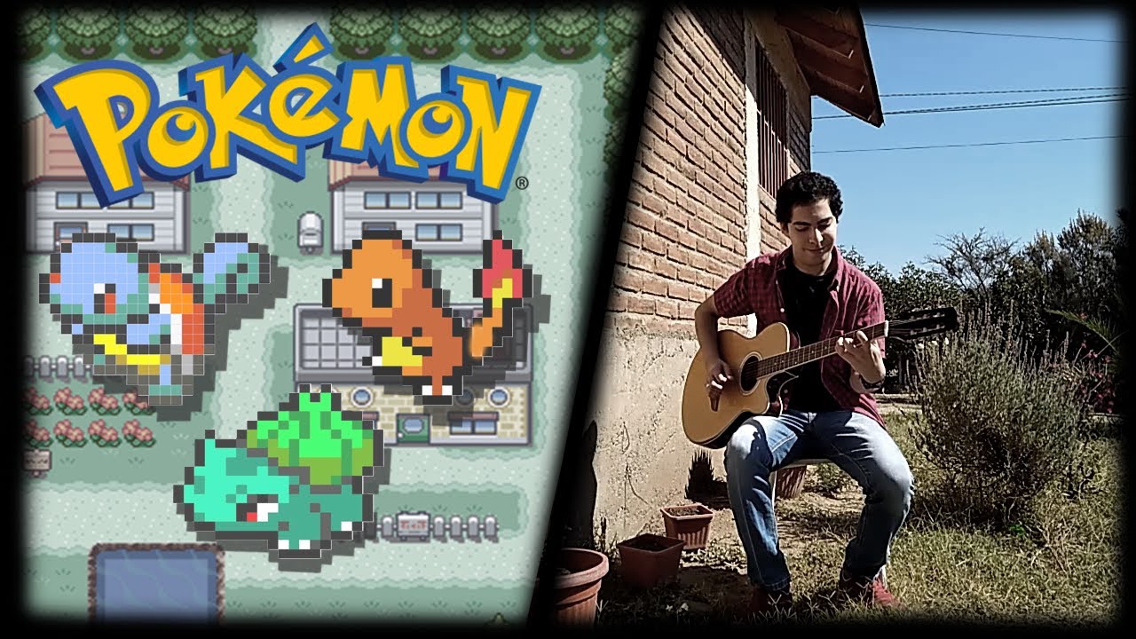 Pokémon Red and Blue - Pallet Town Cover - YouTube