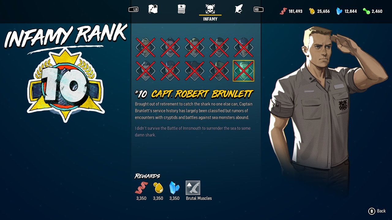 Getting to Level 10 Infamy Rank and Fighting Capt. Robert Brunlett in ...