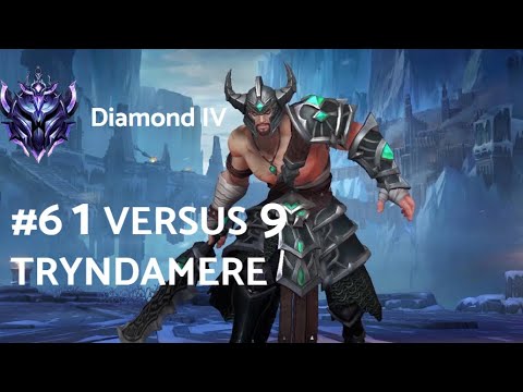 Wild Rift Diamond Tryndamere Gameplay #6: 1 Versus 9!!! - YouTube