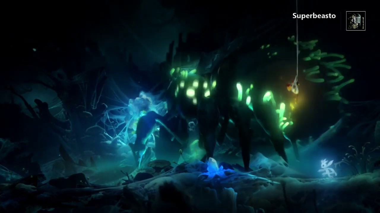 Ori And The Will of The Wisps - Mora The Spider Fight - YouTube