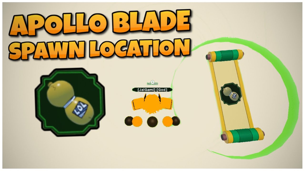 APOLLO BLADE Spawn Locations | In Shindo Life [Update 80] - YouTube