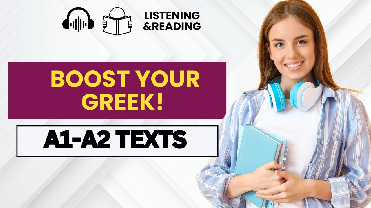Easy Greek Stories for Beginners - A1-A2 level | Improve Your Greek Skills with Simple Texts ...