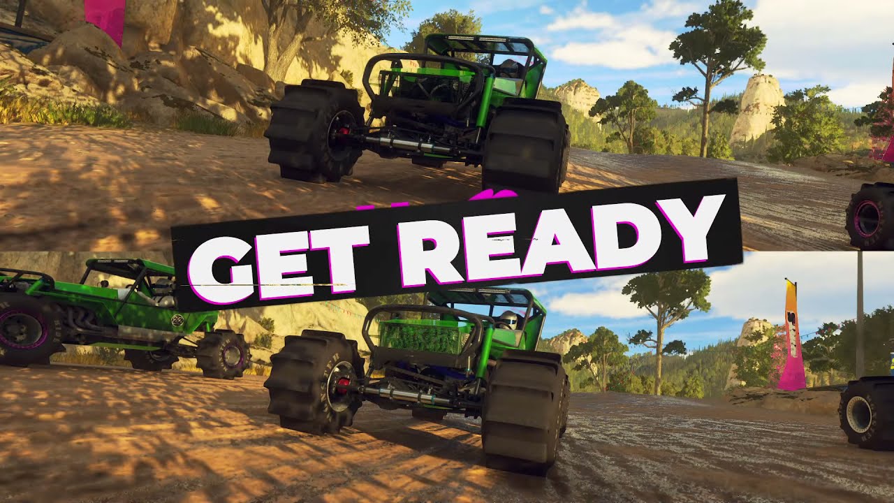 DIRT 5 - КАРЬЕРА на двоих - Гонки на 2 игрока - чумовая аркада! Split ...