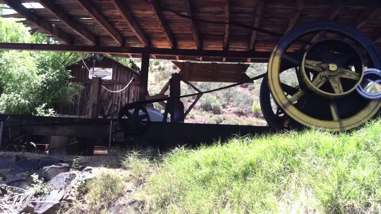 Old sawmill at Gold King Mine AZ. - YouTube