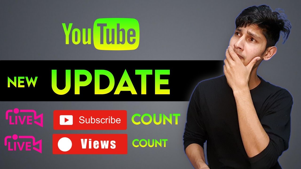 Youtube Studio New Update : Live Subscriber Count | live Views Count On ...