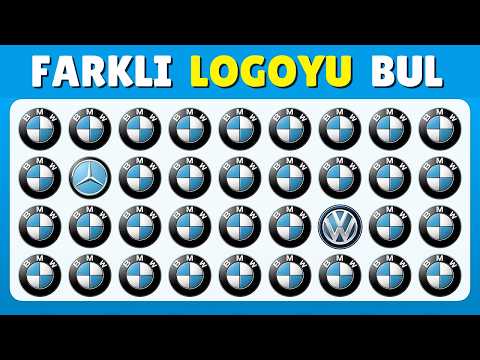Farklı Araba Logosunu Bul ✅🚗 Araba Logo Bulmaca! 🔥 Farklı Olanı Bul Arabalar Özel