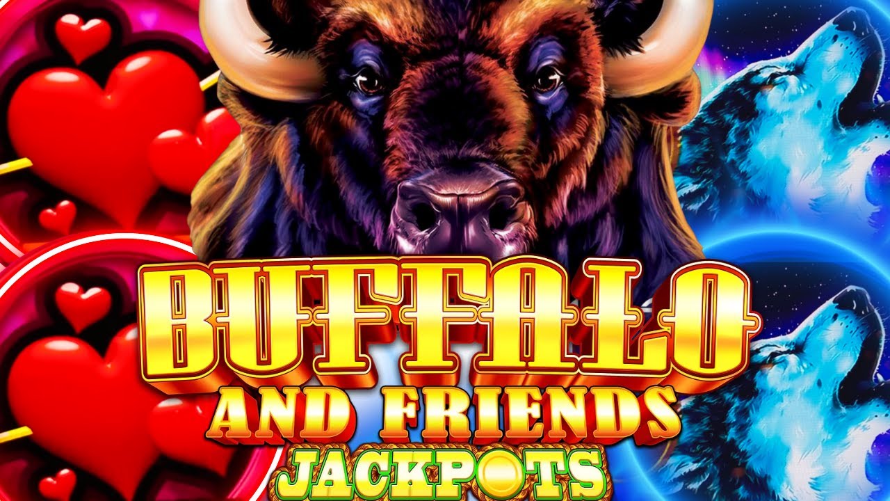 ★BIG WIN!★ BUFFALO AND FRIENDS JACKPOTS! HEARTS & TIMBERWOLVES! Slot ...