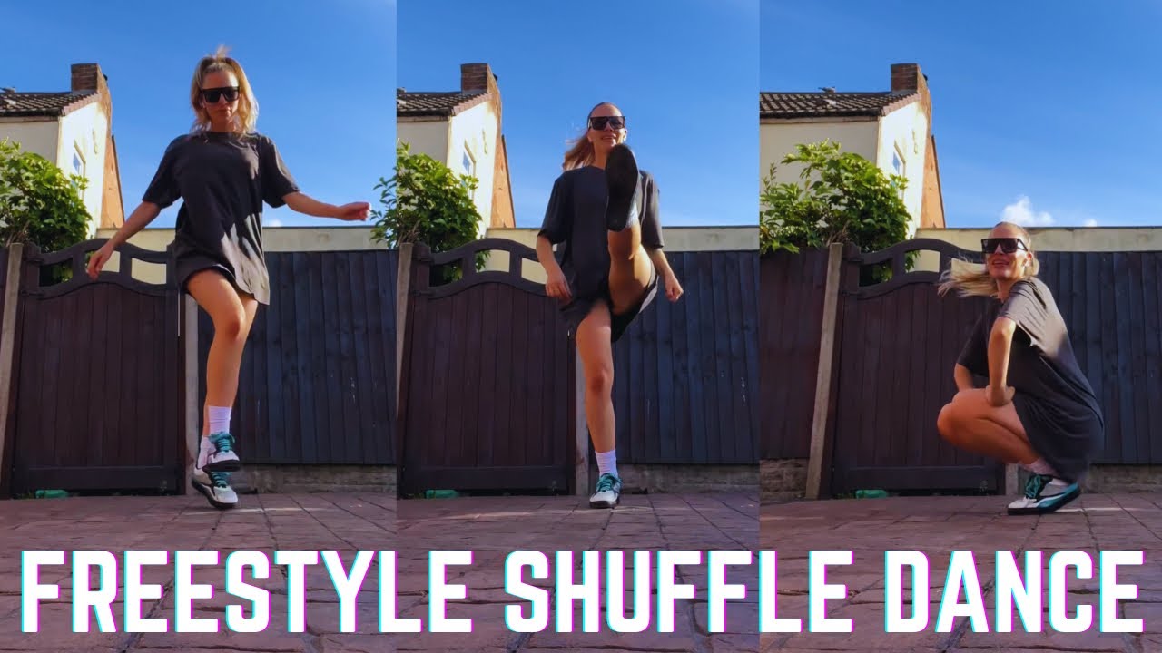 Freestyle shuffle dance - YouTube