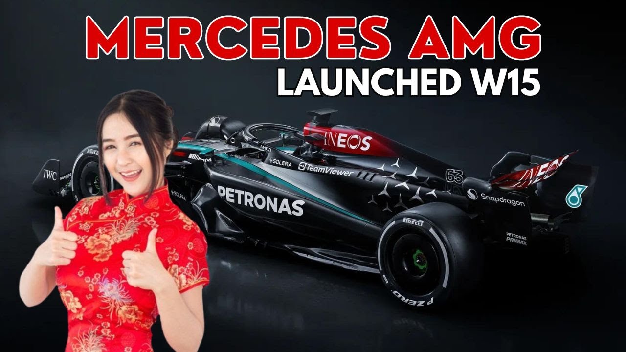 Mercedes-AMG W15 | The New 2024 Mercedes F1 Car Launch W15 | Mercedes ...