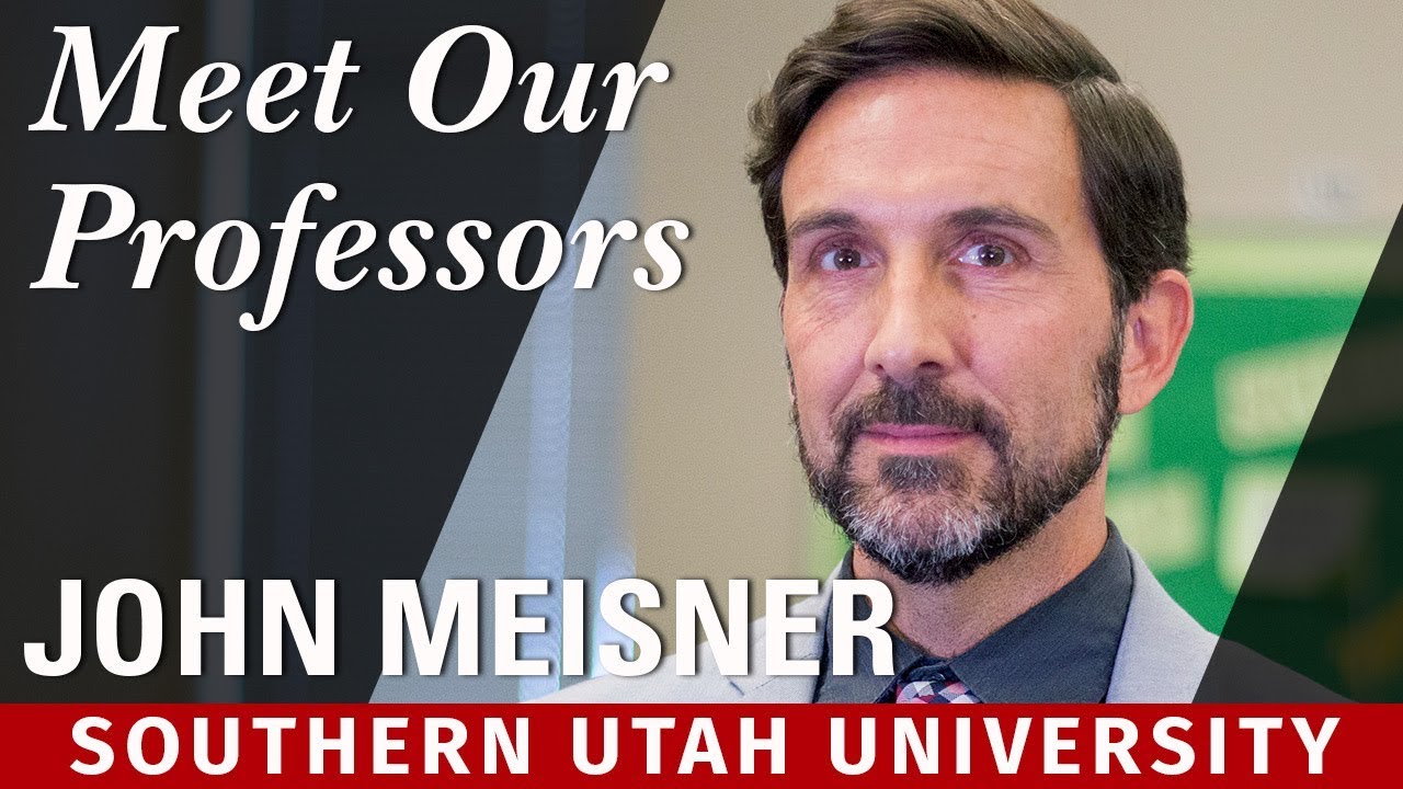 Meet Our Professors: John Meisner, Education - YouTube