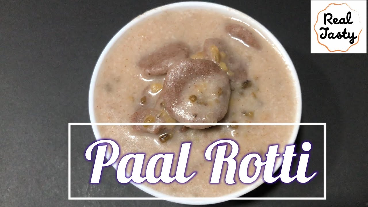 Paal Roti/Milk Roti /Kiri Roti ( Ideal breakfast for the acidity ...