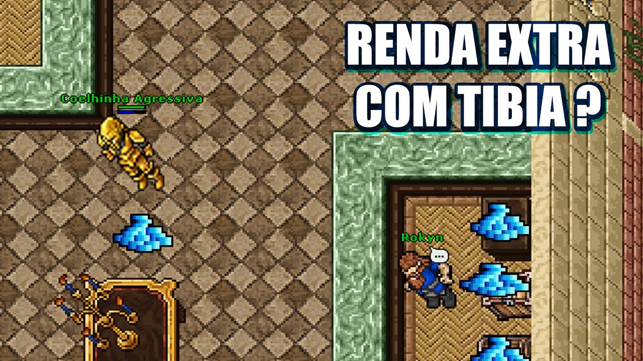 É possivel ter renda extra com tibia? - Noob sincera - YouTube