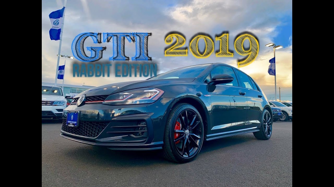 2019 Golf GTI 2.0T Rabbit Edition Urano Gray - YouTube