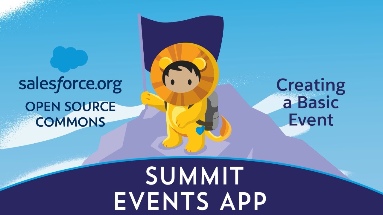 Summit Events App - Creating a Basic Event - YouTube