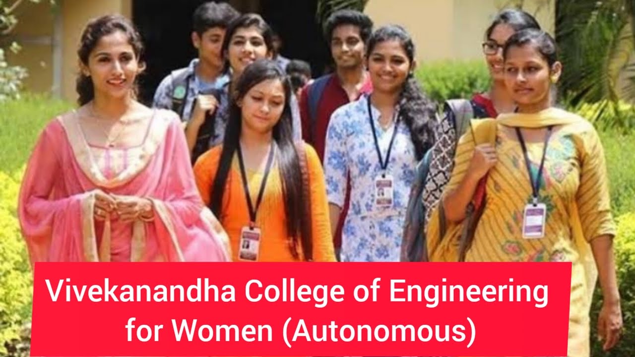 Vivekanandha College of Engineering for Women (Autonomous) - YouTube