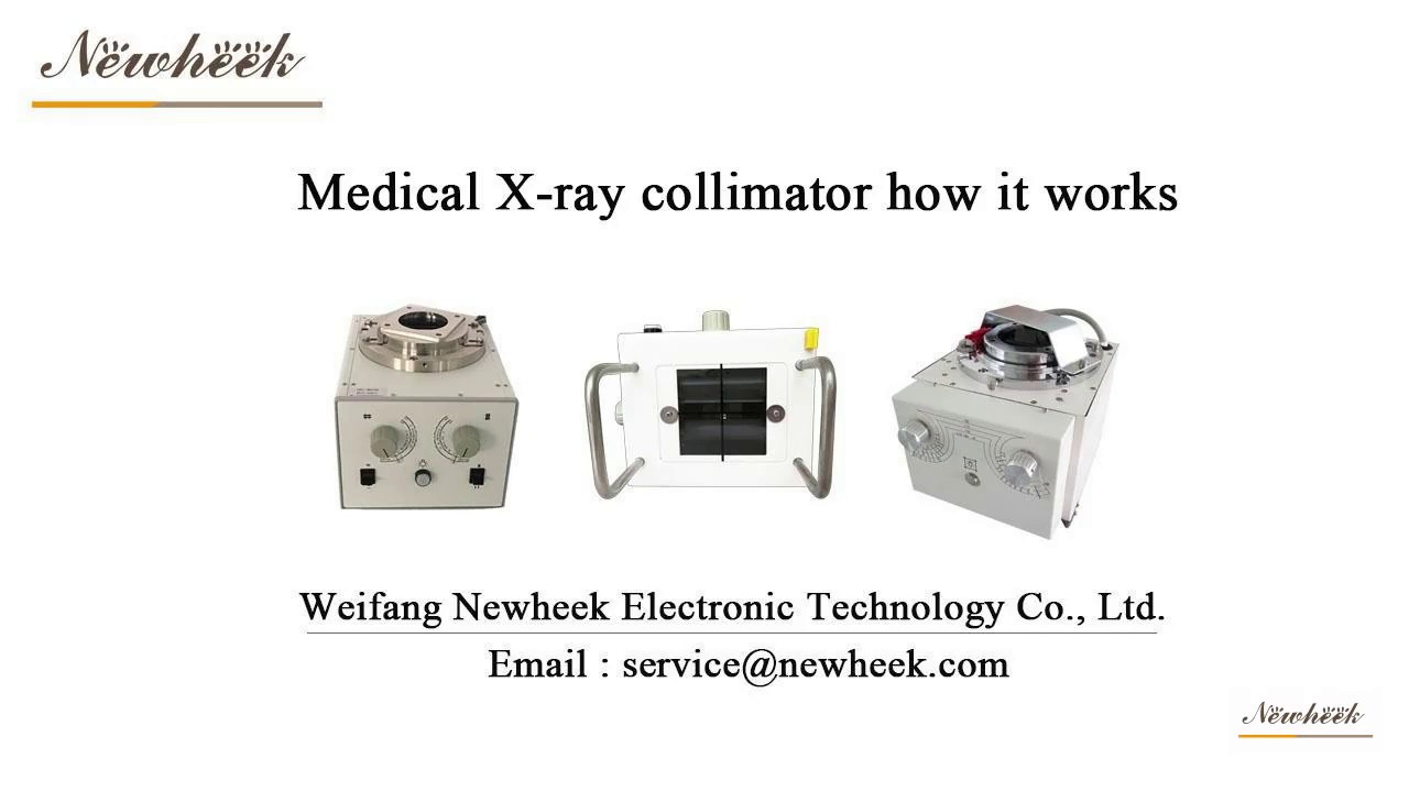 Medical X-ray collimator how it works - YouTube