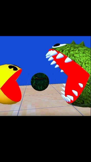 Pacman vs Godzilla // Pac-Man vs Monster// #pac - YouTube