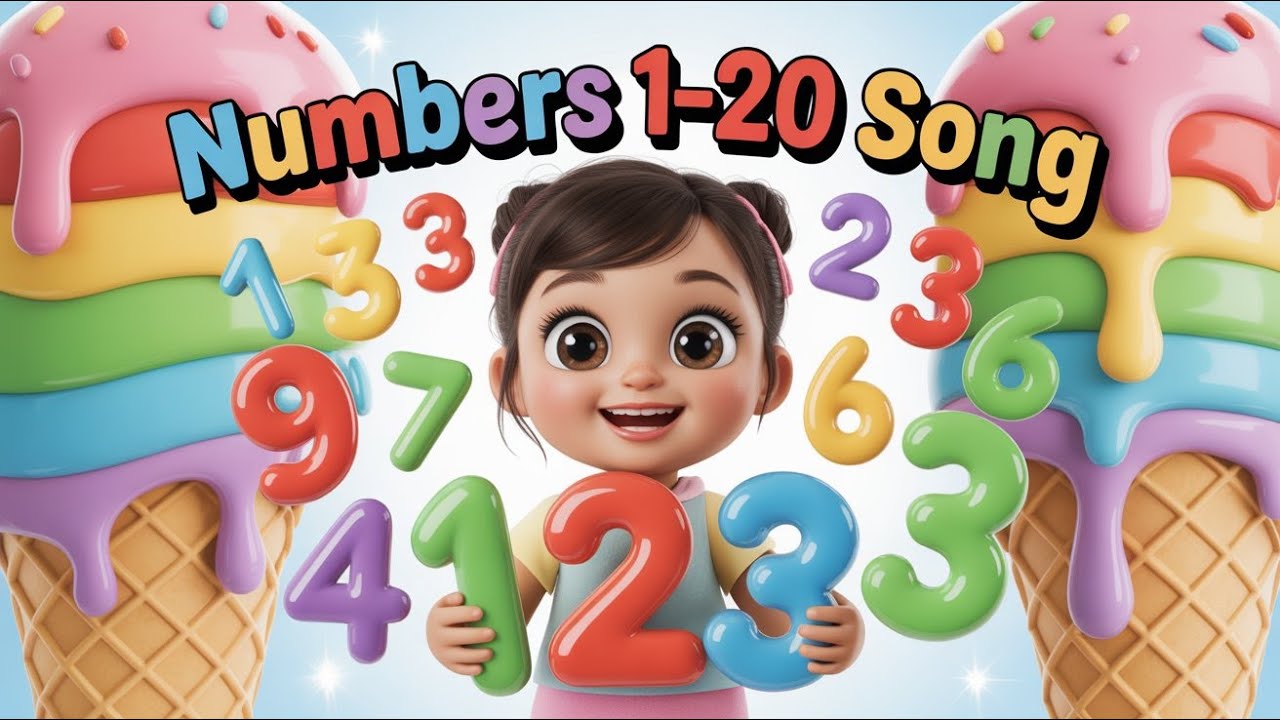 Learn Numbers 1–20 | Kids Counting Song with Shan & Friends - YouTube